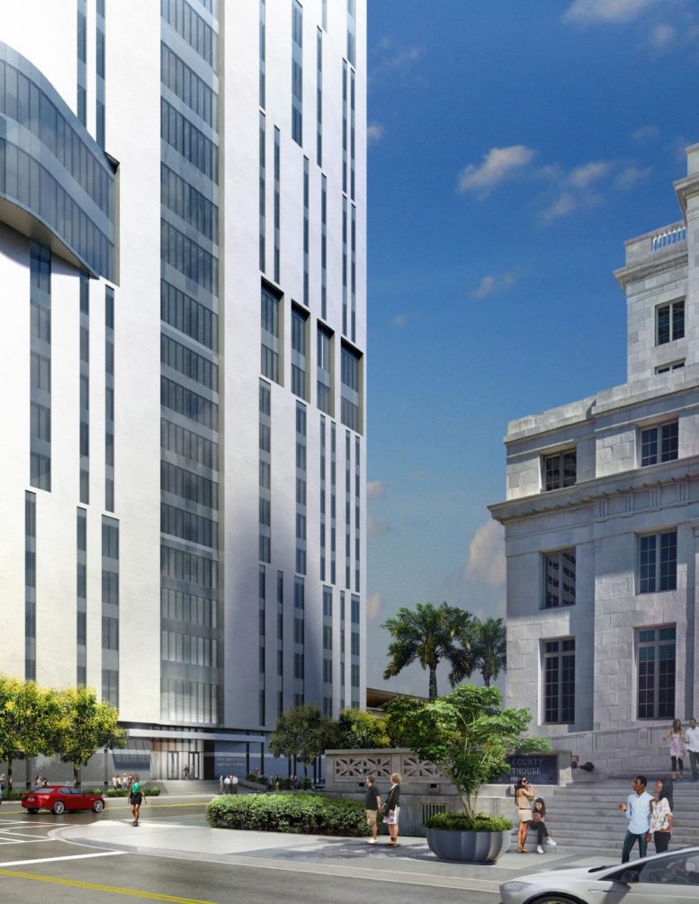 The 474-Foot Civil Courthouse Set To Rise In Downtown Miami - Florida YIMBY