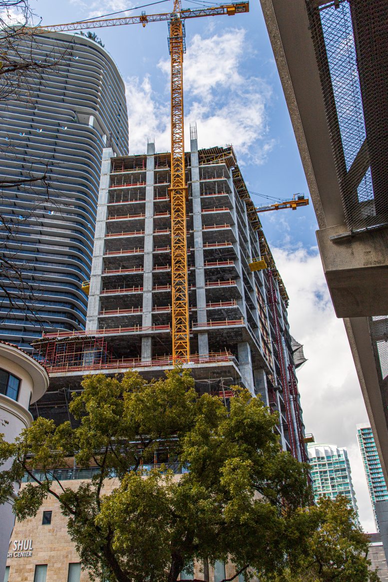 830 Brickell Plaza Approaches The Half-Way Mark In Miami's Financial ...