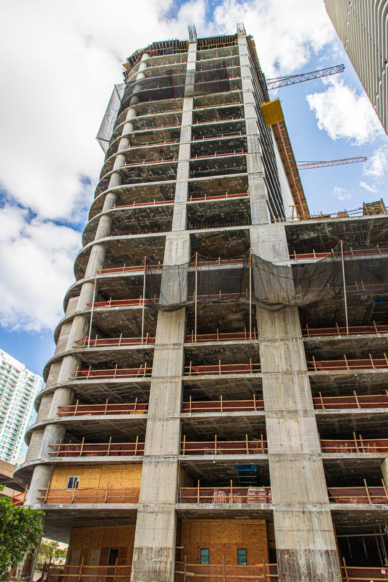 830 Brickell Plaza Approaches The Half-Way Mark In Miami's Financial ...