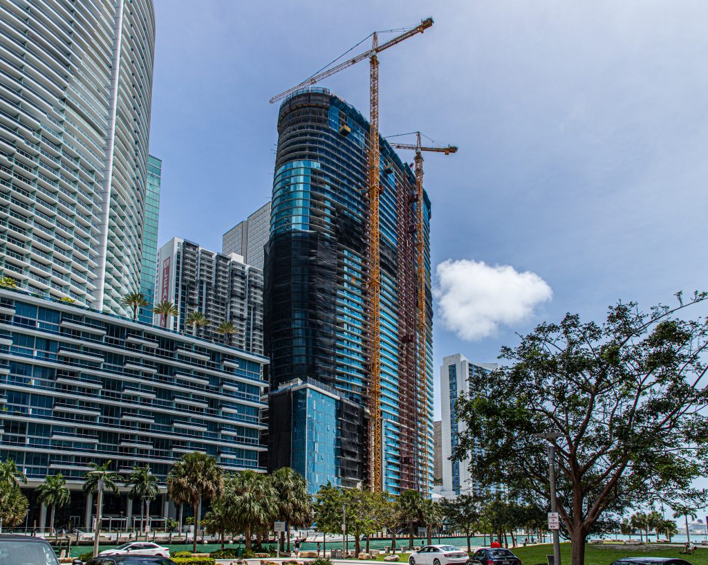 Aston Martin Residences Continues Ascent In To Downtown Miami's Skyline ...