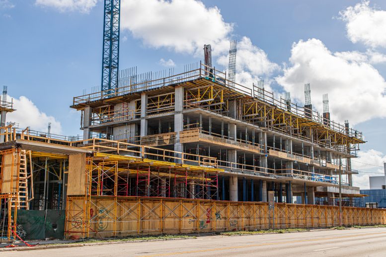 The Dorsey's Reinforced Concrete Superstructure Rising In Wynwood ...