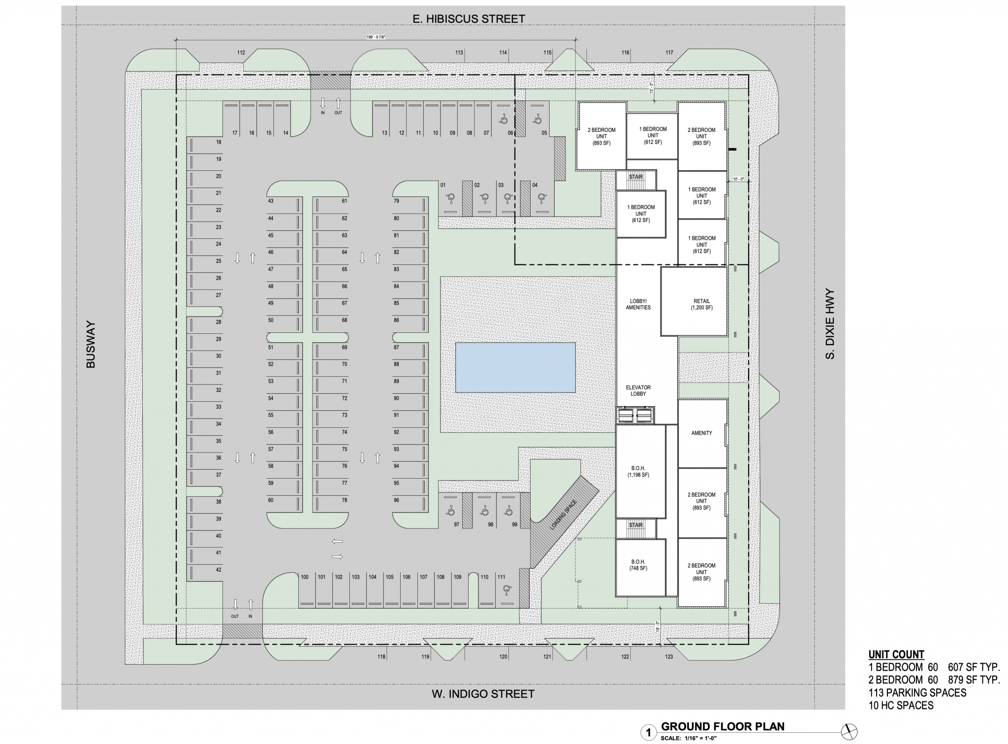 Massing Revealed For Merrick Place At 9940 Hibiscus St. In West Perrine ...