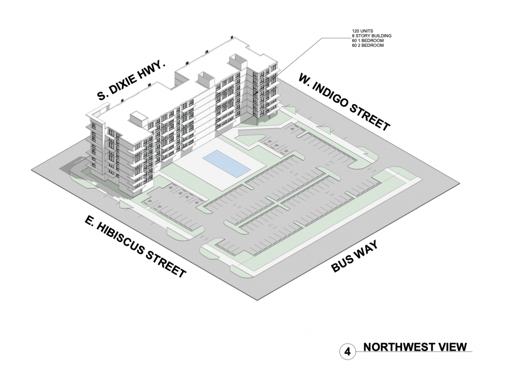 Massing Revealed For Merrick Place At 9940 Hibiscus St. In West Perrine ...