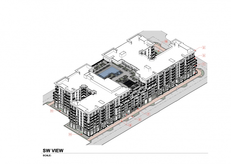 Mediterranean-Themed Mixed-Use Development Proposed For 330 Catalonia ...
