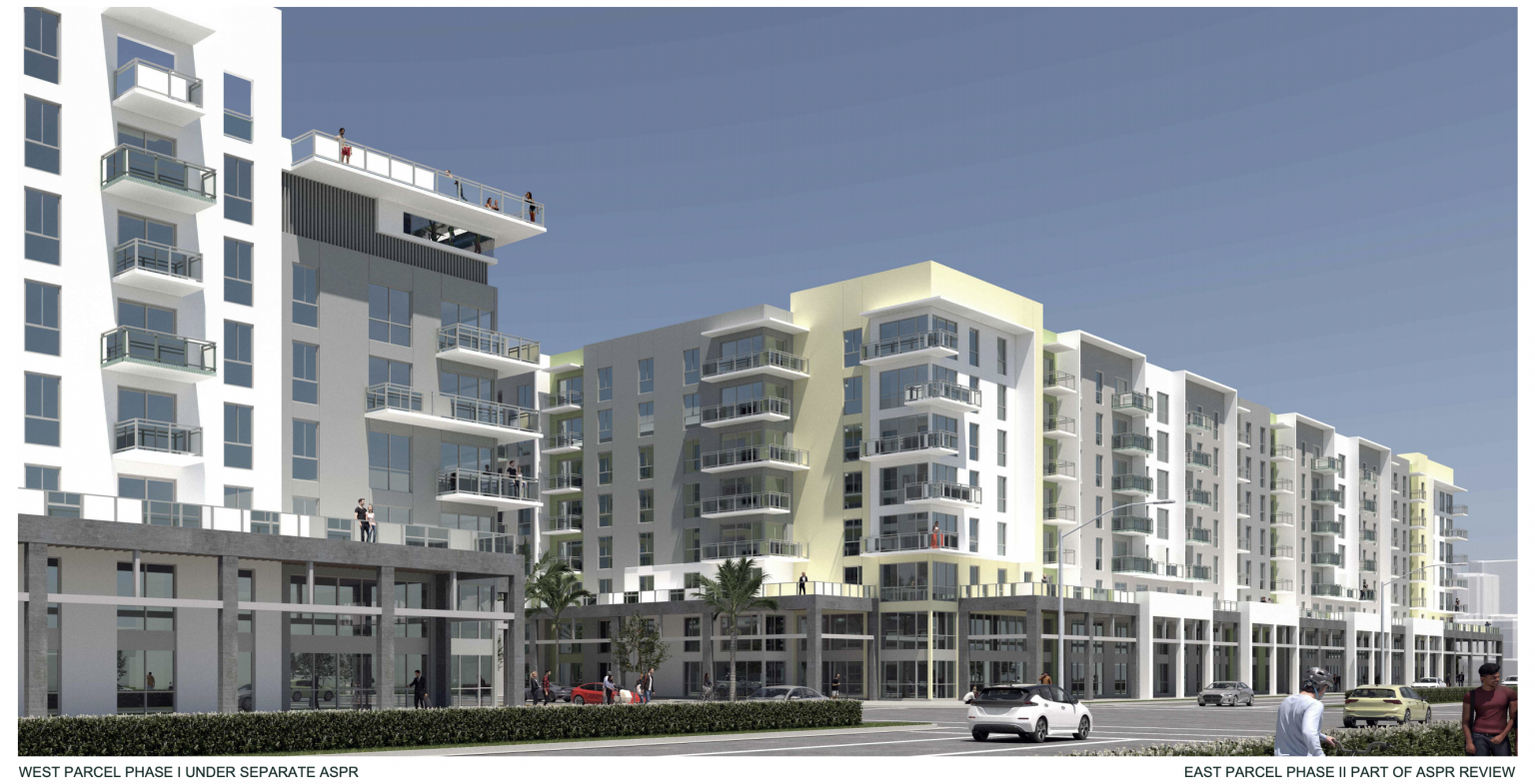 Site Plan Review Submitted For West Aventura Town Center East Block ...