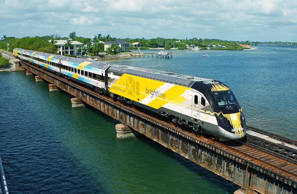 Brightline's Modern Sleek Trainsets Roll Off The Assembly Line As ...