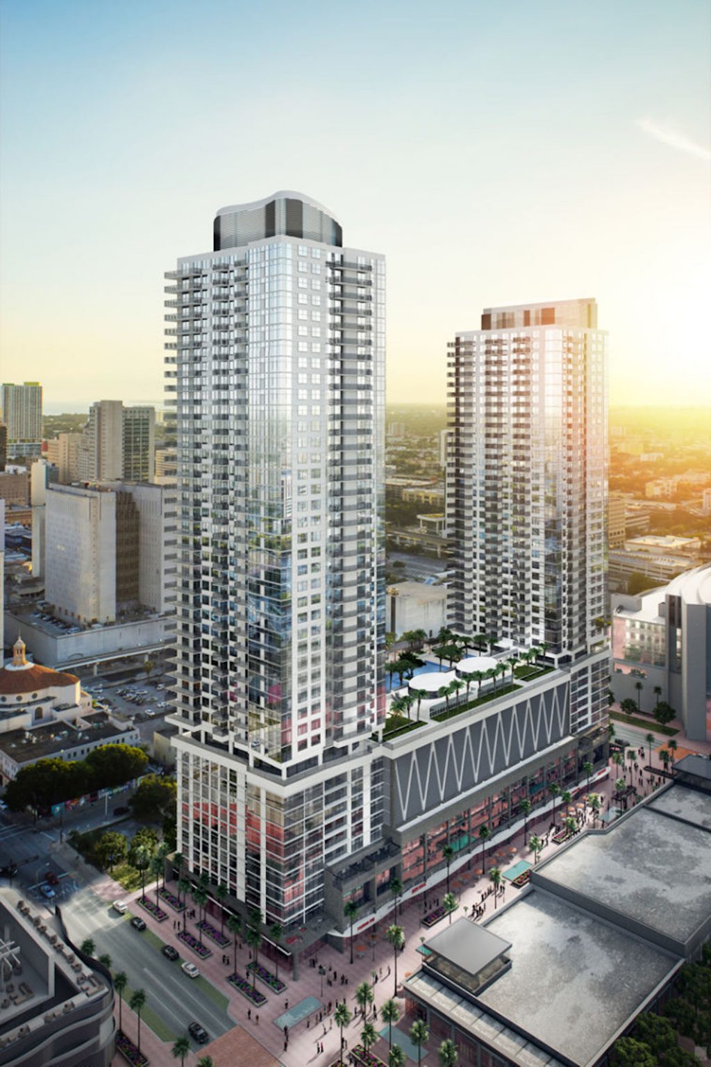 Permits Reactivated For Second Tower Behind Caoba At Miami World Center ...