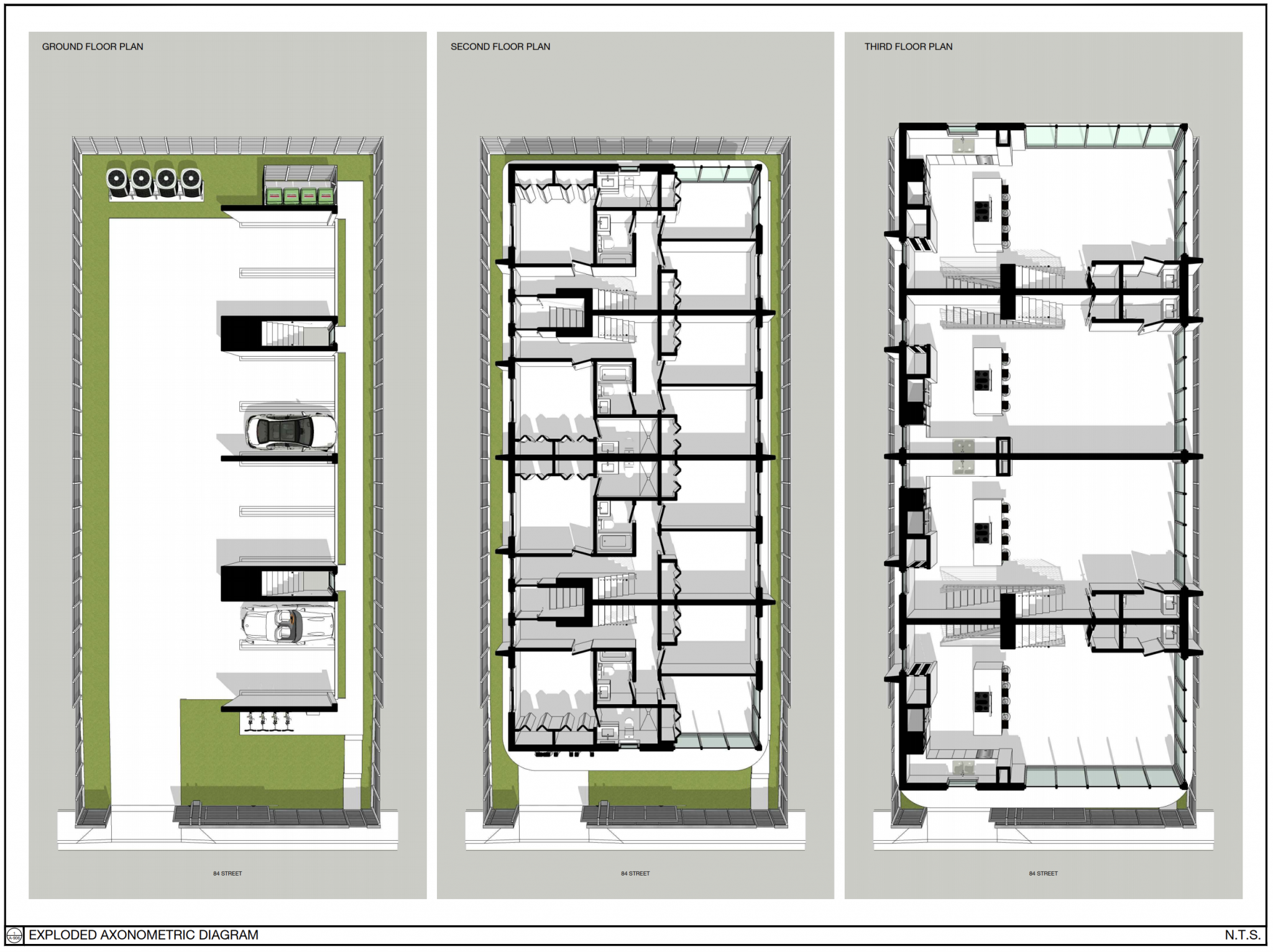 3-Story Multifamily Fourplex Proposed For 800 84th Street In Miami ...