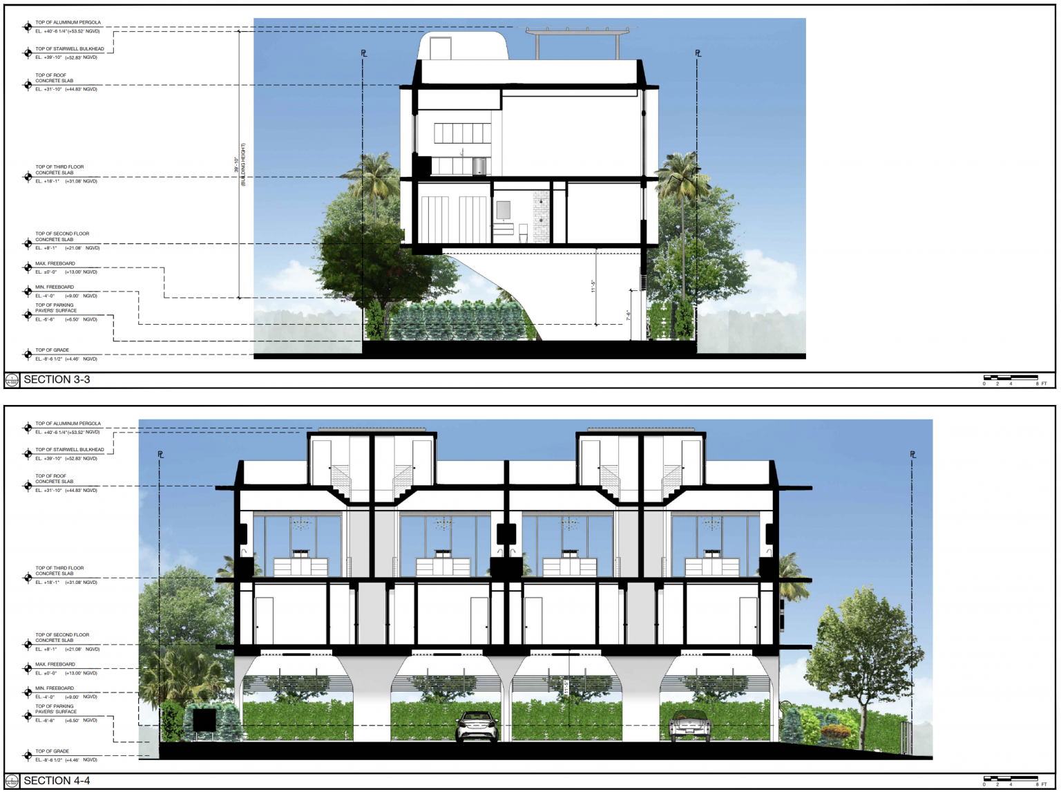 3-Story Multifamily Fourplex Proposed For 800 84th Street In Miami ...
