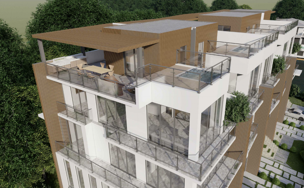 5-Unit Luxury Townhome Development Submitted To Design Review Board In ...