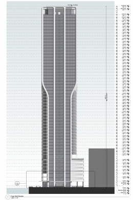 710 Edge Proposed As A 650-Foot-Tall Ultra-Luxury Mixed-Use Tower On ...