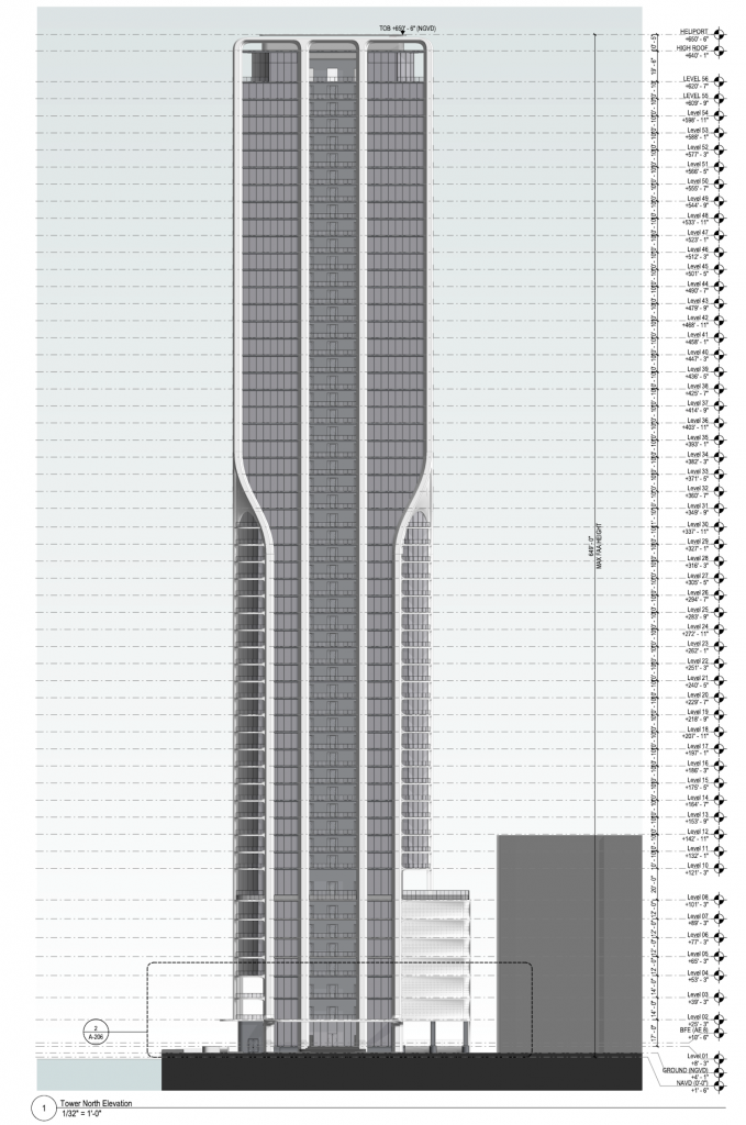 710 Edge Proposed As A 650-Foot-Tall Ultra-Luxury Mixed-Use Tower On ...
