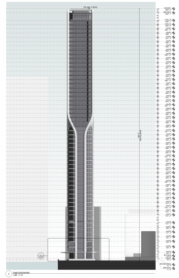 710 Edge Proposed As A 650-Foot-Tall Ultra-Luxury Mixed-Use Tower On ...
