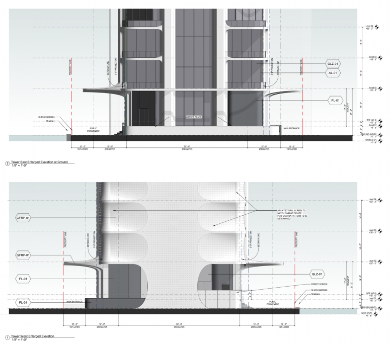 710 Edge Proposed As A 650-Foot-Tall Ultra-Luxury Mixed-Use Tower On ...