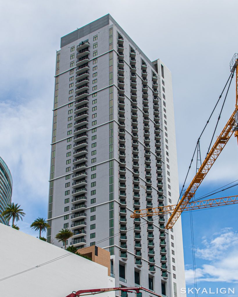 Final Touches Underway For Moinian Group's 43-Story Bezel At Miami ...