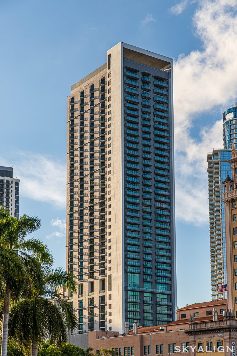 Final Touches Underway For Moinian Group's 43-Story Bezel At Miami ...