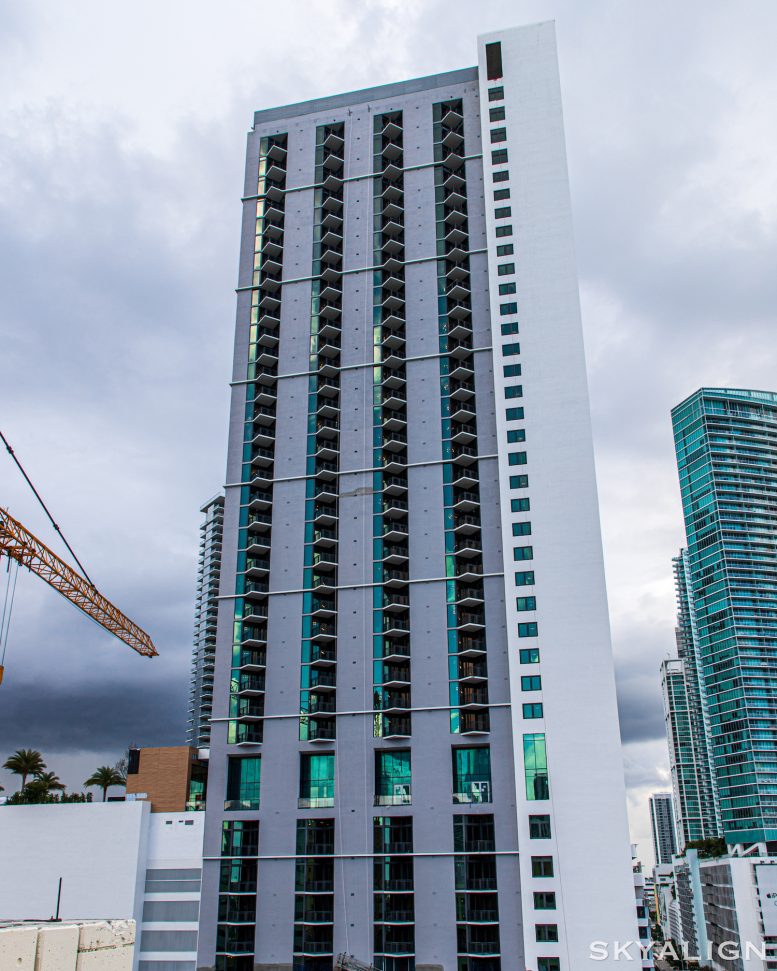 Final Touches Underway For Moinian Group's 43-Story Bezel At Miami ...