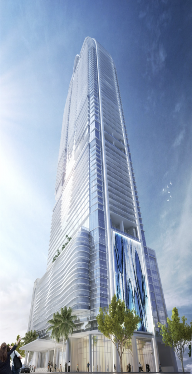 Sales Launch For The 70-Story Okan Tower At 555 North Miami Avenue In ...