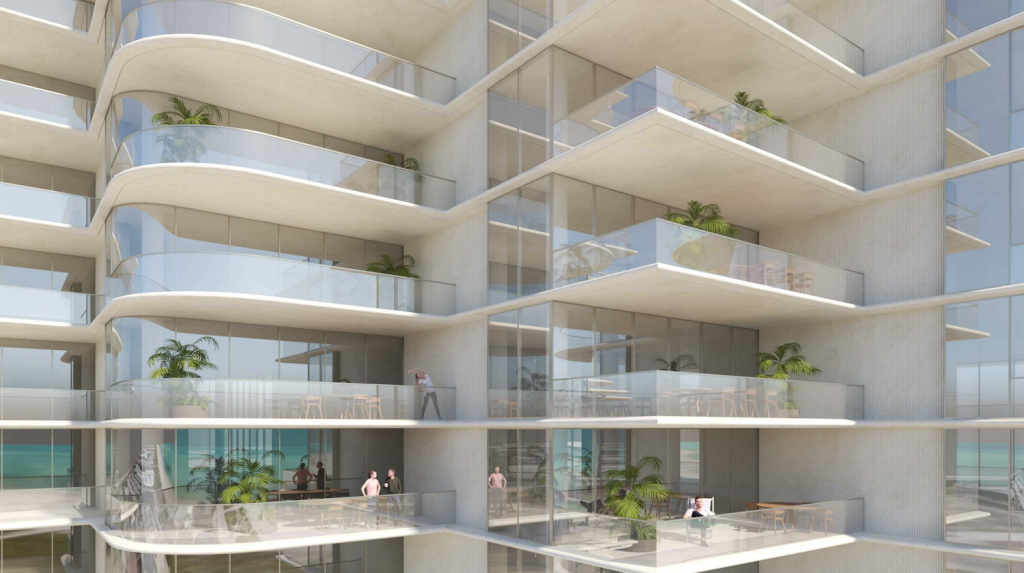 Refined Design Revealed For 17-Story Tower At 5333 Collins Avenue, Miami Beach - Florida YIMBY