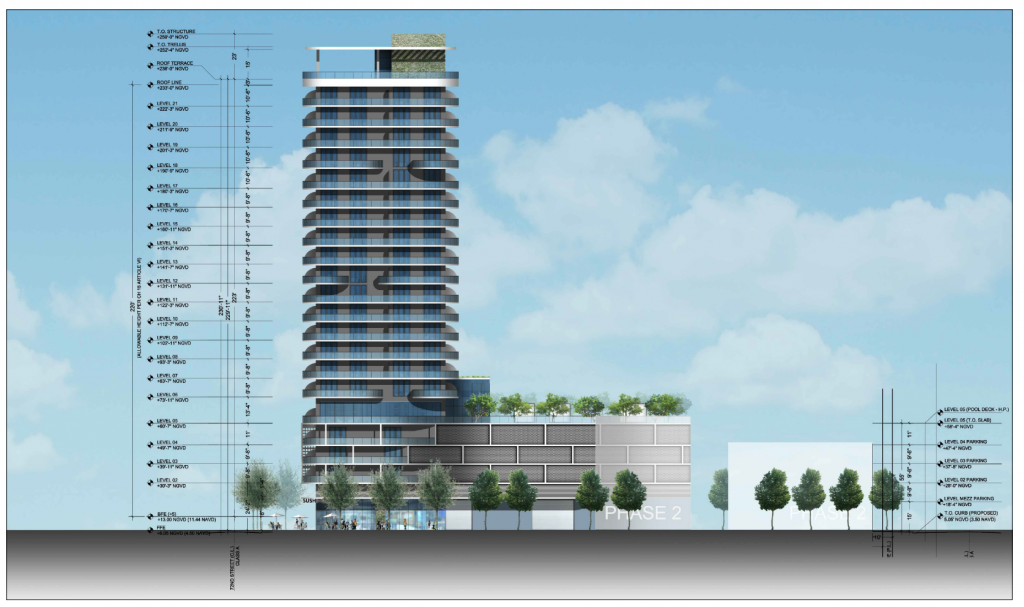 72nd & Park Proposed As A 21-Story Mixed-Use Building In North Beach ...
