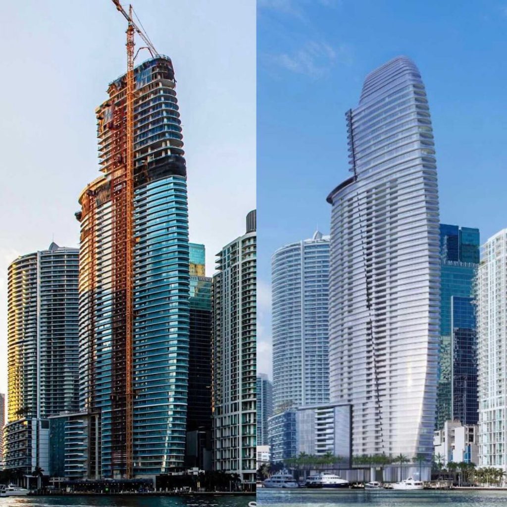 Aston Martin Residences Tops Off At 816-Feet Over Downtown Miami ...