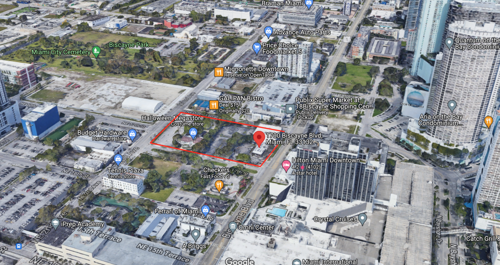 Melo Group Plans Four 60-Story Towers At 1700 Biscayne Boulevard In ...