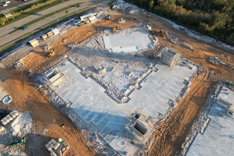 Concrete Core Walls Begin To Rise For Bayfront On Sand Lake In Dr ...