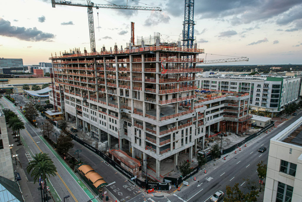 Society Orlando's Concrete Superstructure Continues Vertical Ascent In ...
