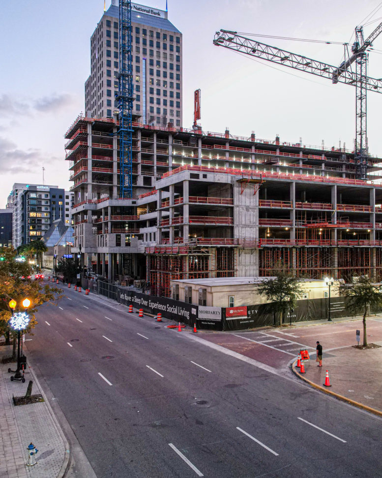 Society Orlando's Concrete Superstructure Continues Vertical Ascent In ...