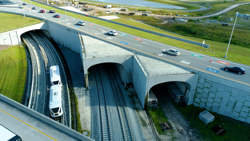 Brightline Completes First Major Construction Zone For Orlando ...