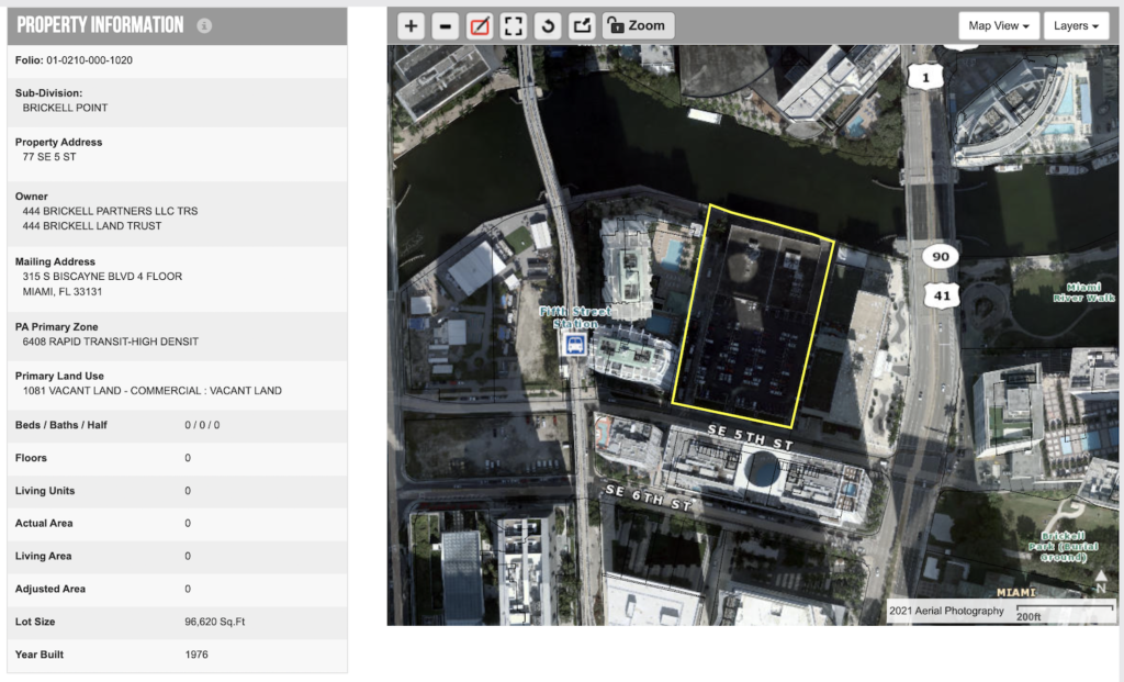 Foundation Permit Issued For 47-Story Residential Tower At 77 SE 5th Street In Brickell ...