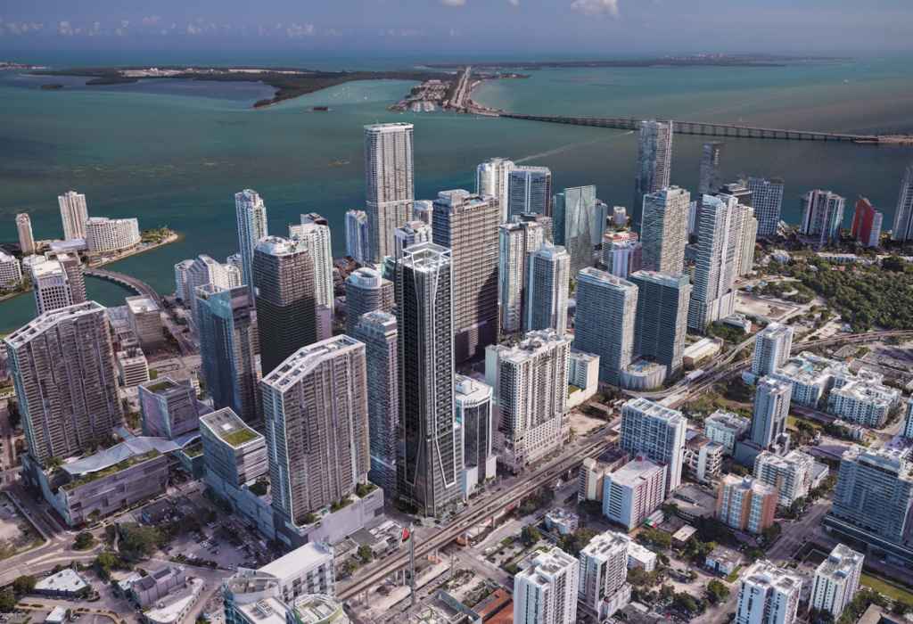 Developers Seek FAA Approval For 761-Foot-Tall Structure At Brickell ...