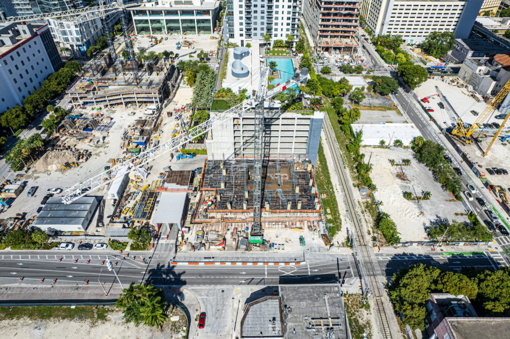 YIMBY Scopes Views From Above Miami Worldcenter In Downtown Miami ...