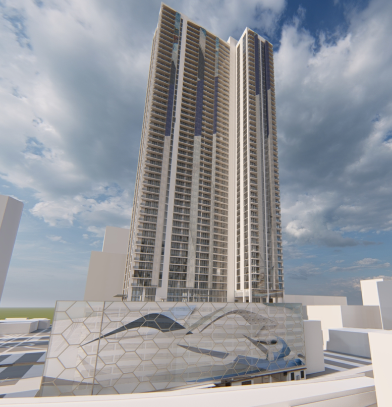 Lions Group And Fortis Design + Build File Plans For 57-Story M Tower ...