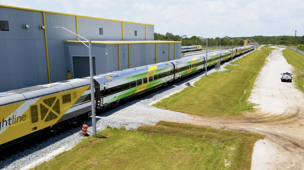 Brightline Orlando Welcomes Two New Trainsets, Bright Pink 2 and Bright ...