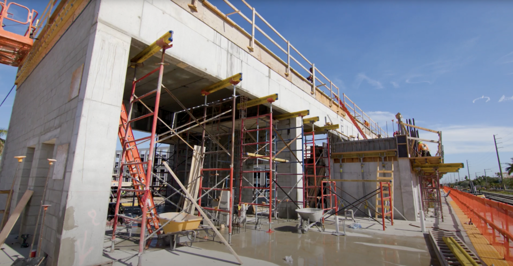 Brightline Hosts Construction Milestone Topping-Off Ceremony At Boca ...