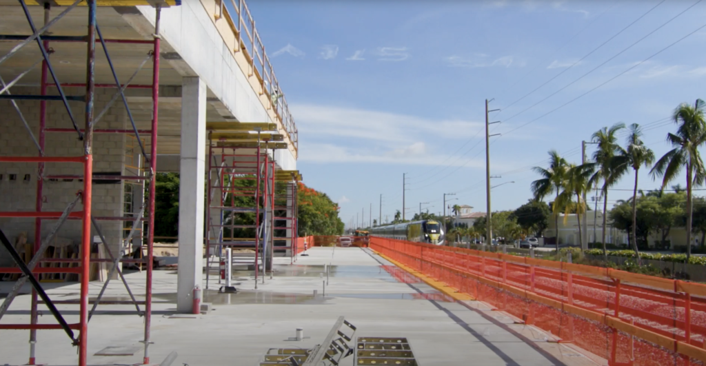 Brightline Hosts Construction Milestone Topping-Off Ceremony At Boca ...