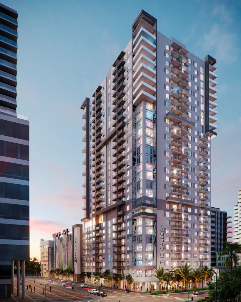 29-Story Gallery At West Brickell Breaks Ground At 201 SW 10th Street In West Brickell, Miami ...