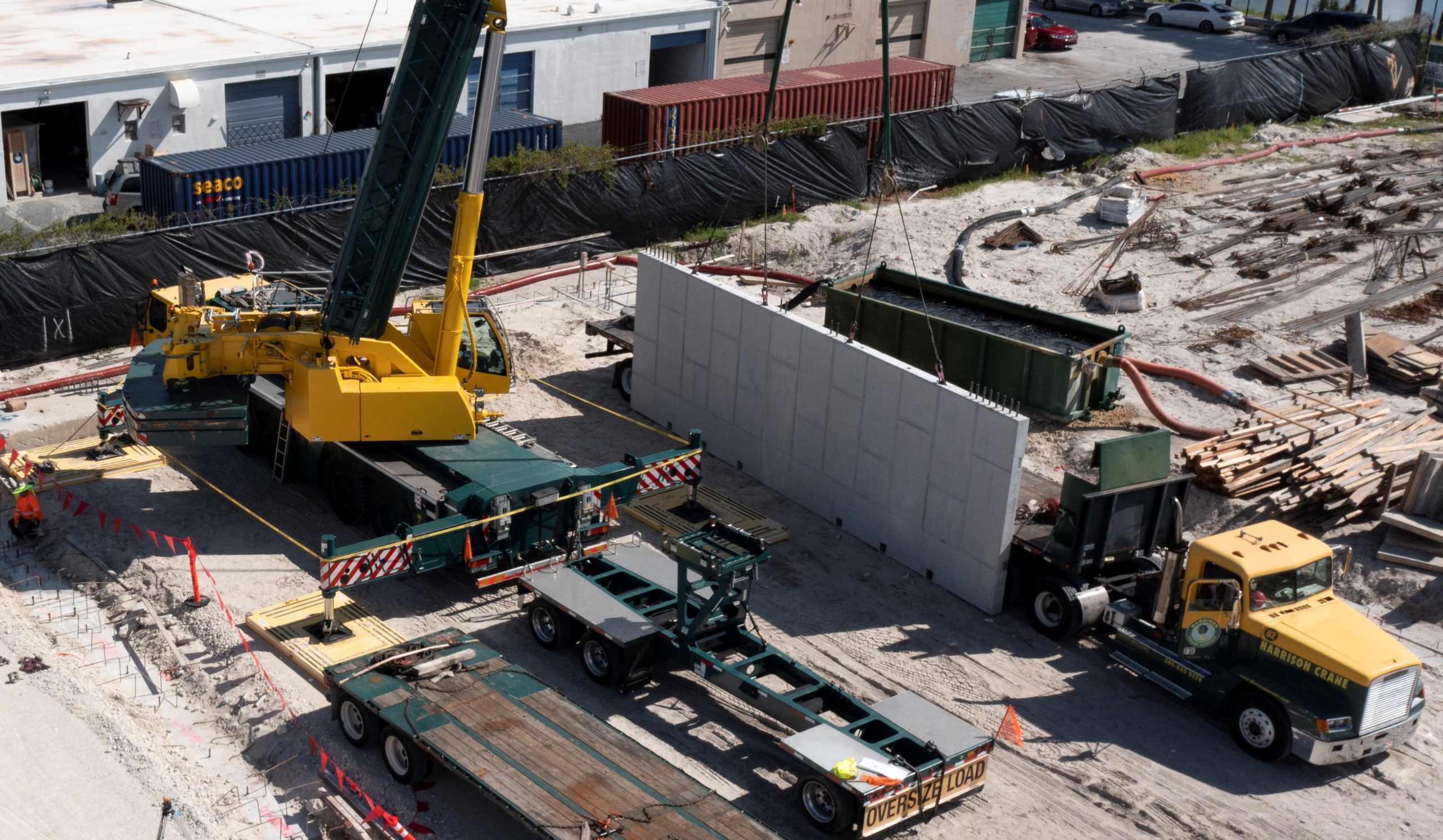 ANF Group Places First Precast Concrete Panel Wall For Broward Sheriff ...
