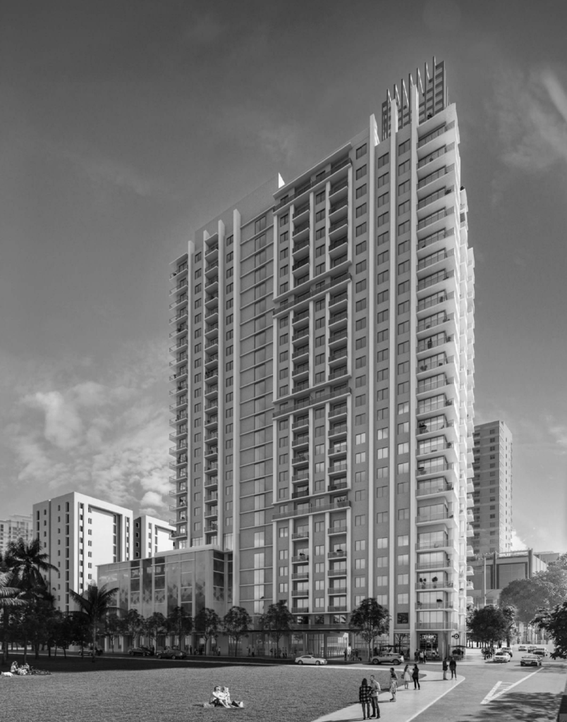 Grand Peaks Proposes 26-Story Residential Building At 901 SW 3rd Avenue ...