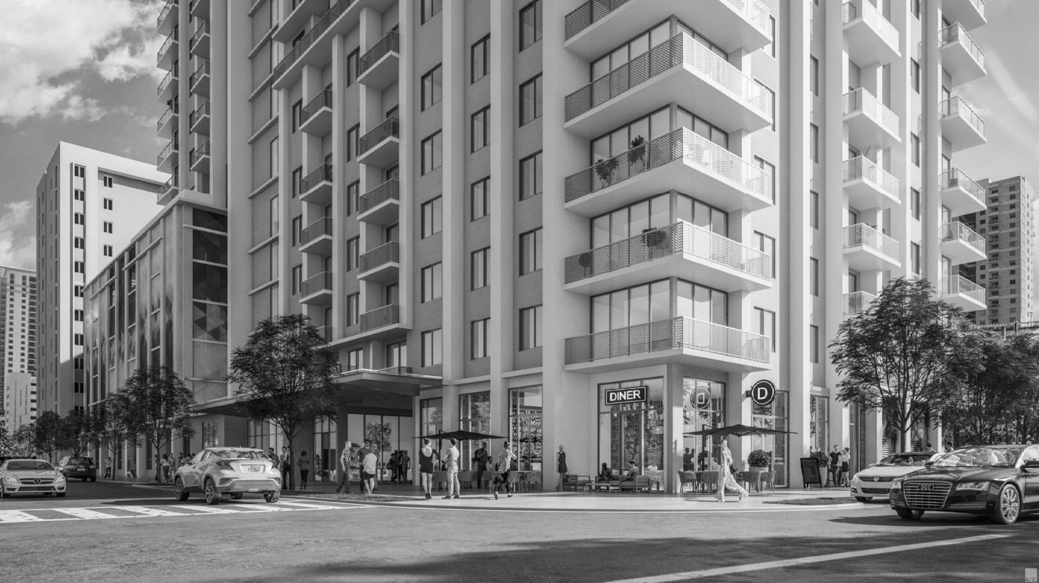 Grand Peaks Proposes 26-Story Residential Building At 901 SW 3rd Avenue ...