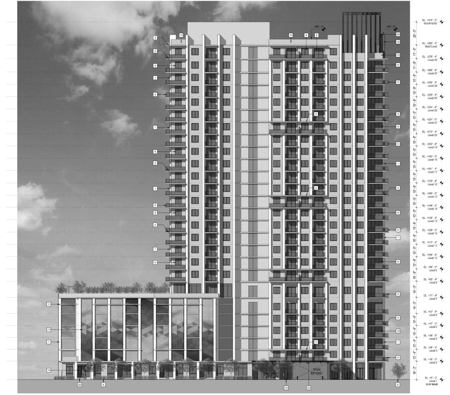 Grand Peaks Proposes 26-Story Residential Building At 901 SW 3rd Avenue ...