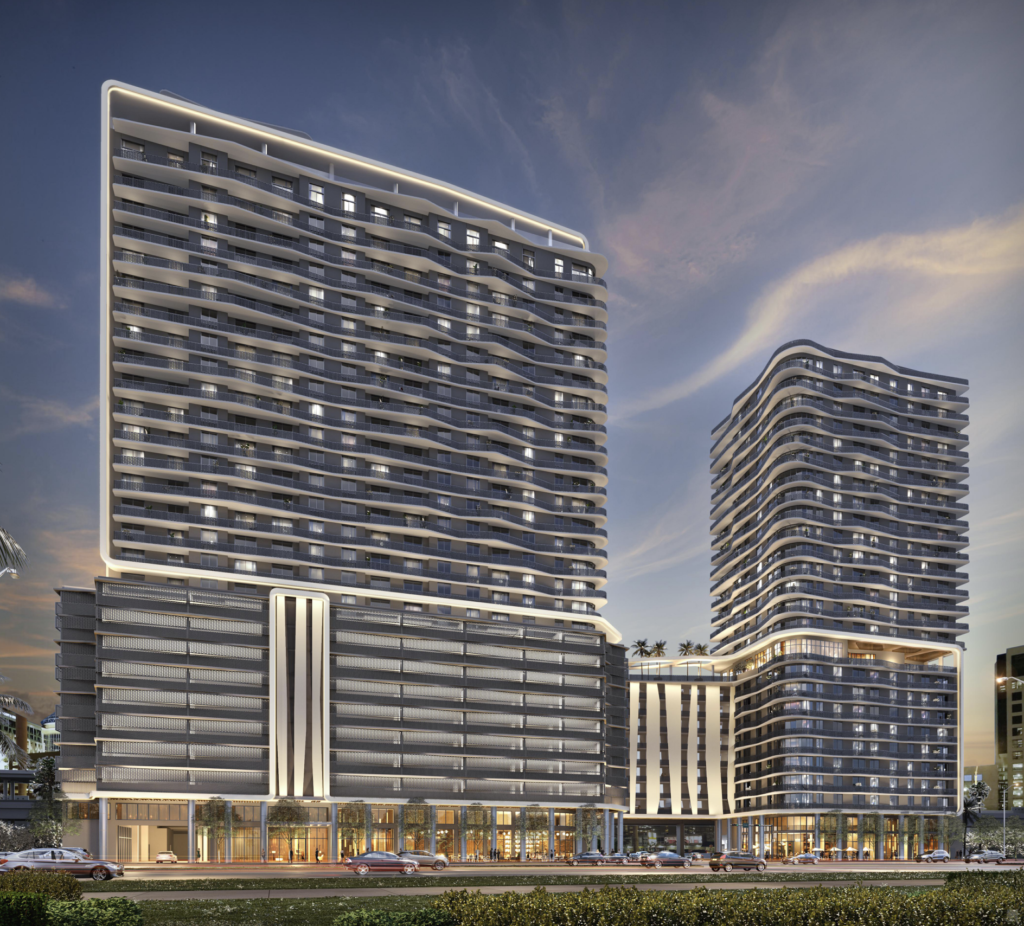 Two Connected Transit-Oriented Mixed-Use Towers Proposed For 9180 ...