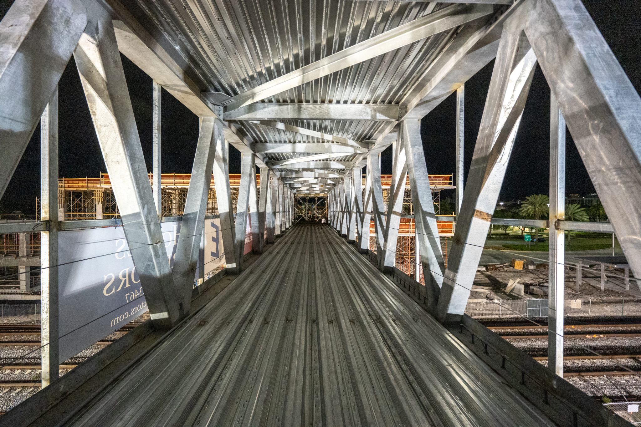 Brightline Tops Off Aventura Station With Placement Of 131-Foot-Long ...