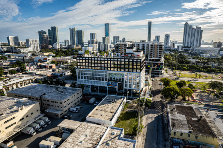 YIMBY Scopes Aerial Views Of Wynwood's First Hotel, The Nichols ...