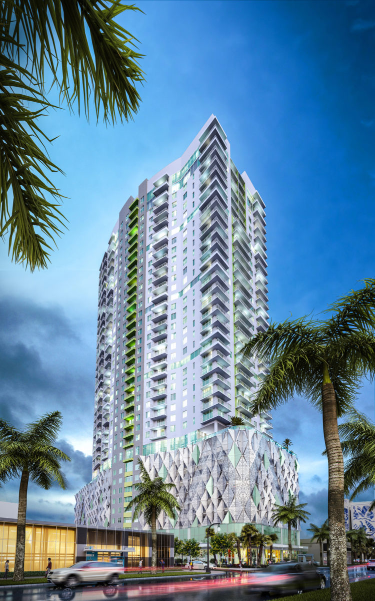 First Tower For Edgewater Collective Surpasses Podium Levels At 2000 ...