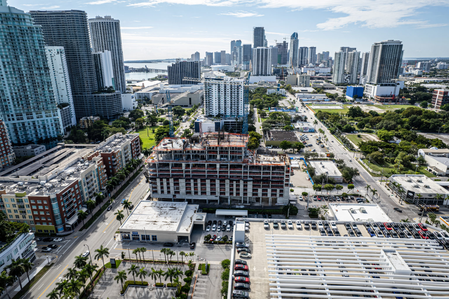 First Tower For Edgewater Collective Surpasses Podium Levels At 2000 ...