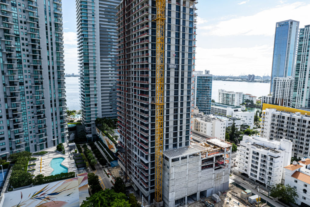 Window Installation Nears Completion On Metro Edgewater At 452 NE 31st ...
