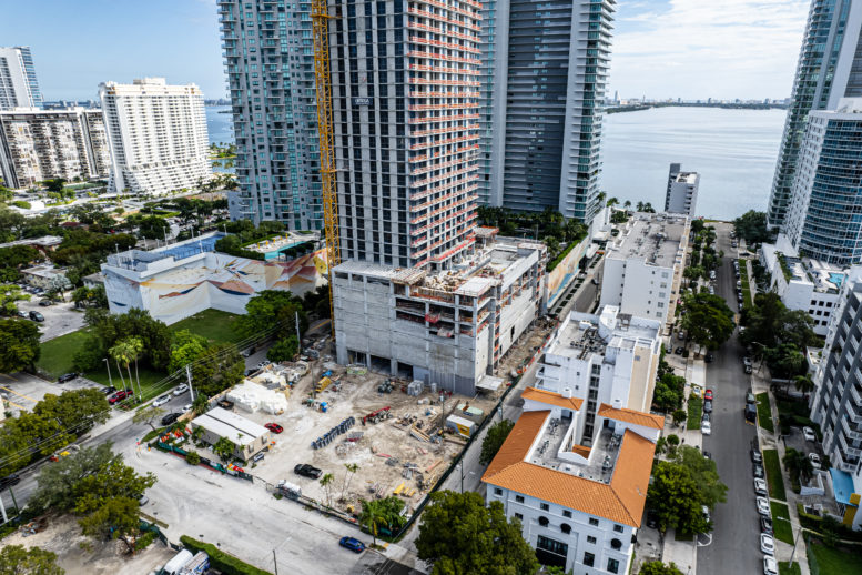 Window Installation Nears Completion On Metro Edgewater At 452 NE 31st ...