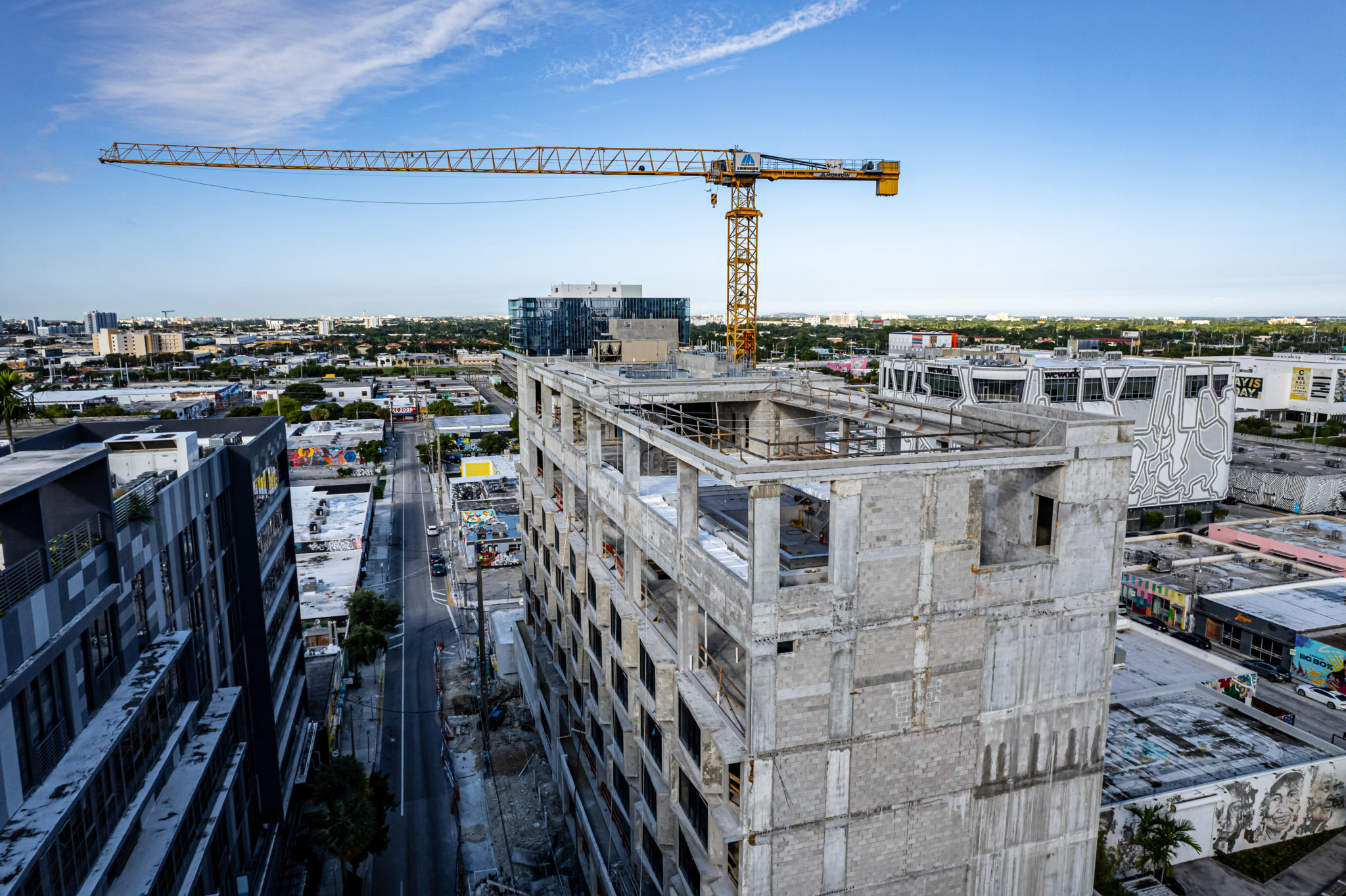 Construction Continues On Moxy Wynwood In Miami's Booming Wynwood Arts ...